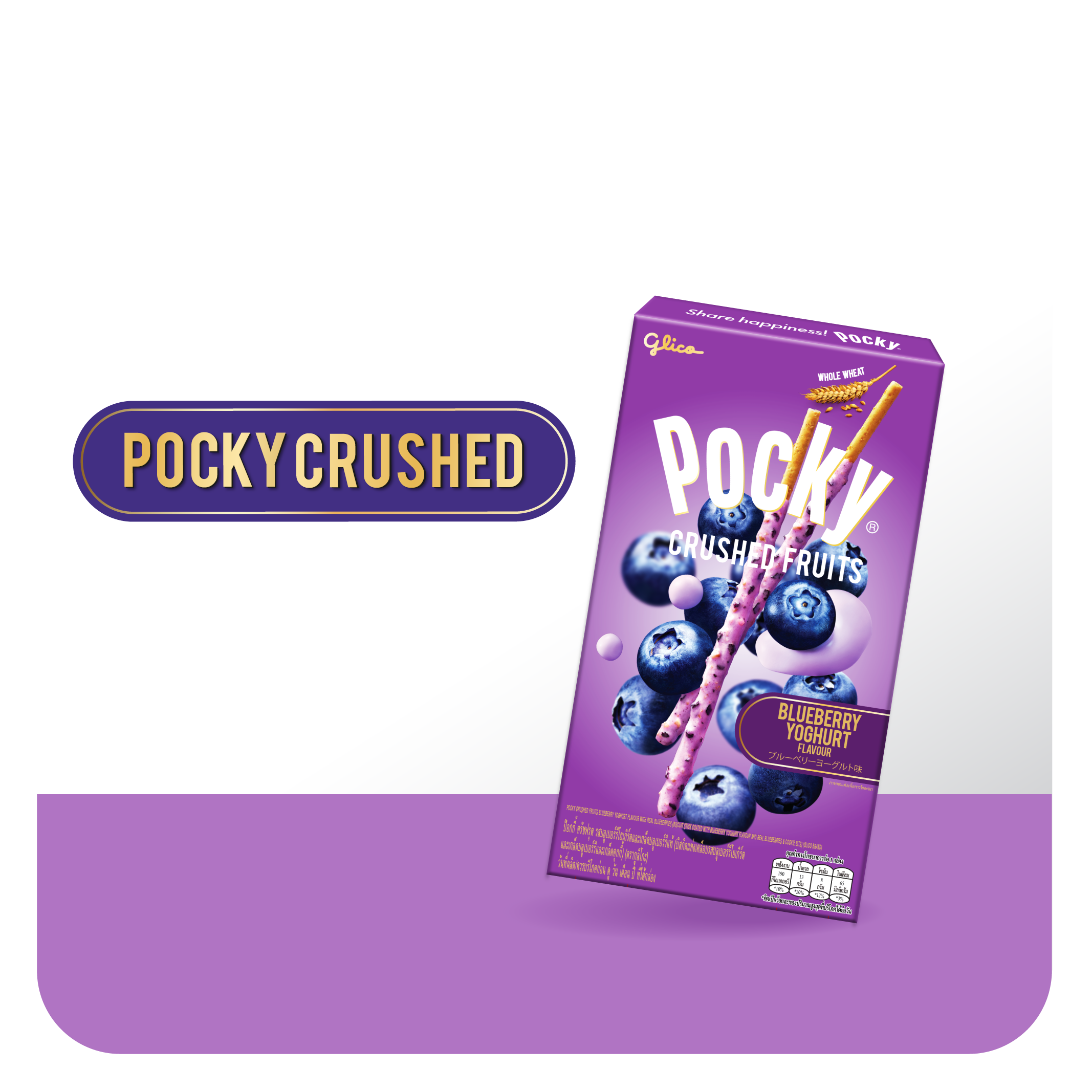 Pocky crushed fruits – Glico THAILAND