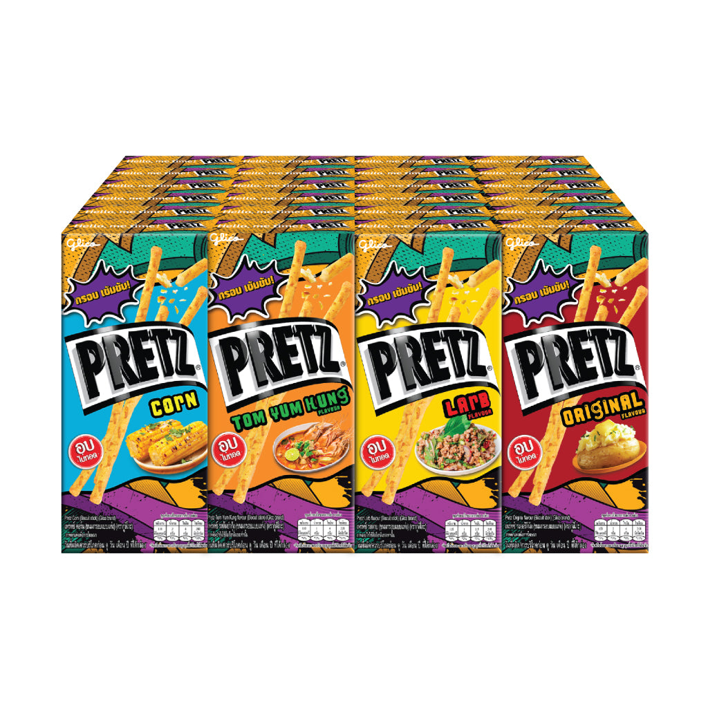 เพรทซ์ดับเบิ้ลฟันเซ็ท Pretz Double Fun Set – Glico THAILAND
